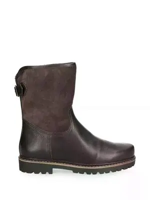 DIRNDL & BUA Buckle-detail Leather Boots
