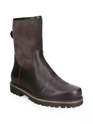 DIRNDL & BUA Buckle-detail Leather Boots