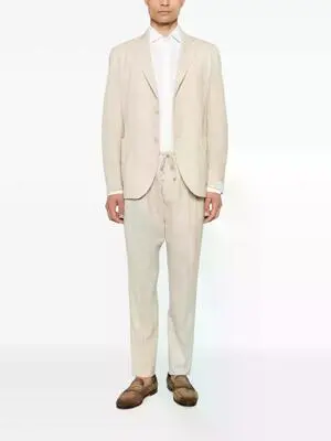 Eleventy Drawstring-waist Suit