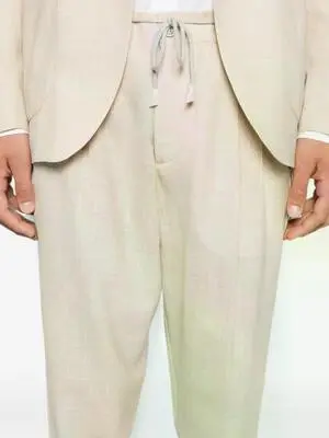 Eleventy Drawstring-waist Suit