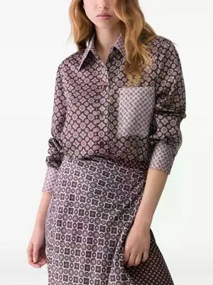 Liu Jo Printed Twill Shirt