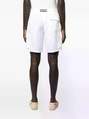 Vilebrequin Drawstring-fastening Linen Cargo Shorts