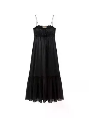 Ulla Johnson Marielle Cami Tiered Midi Dress