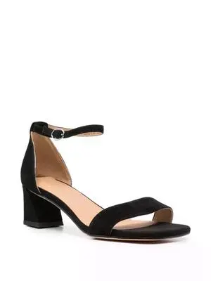 LINDA BAUMANN Buckle-fastening Block-heel Sandals