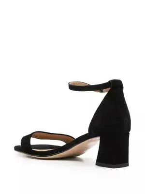 LINDA BAUMANN Buckle-fastening Block-heel Sandals