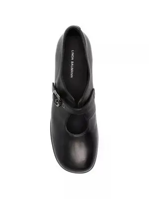 LINDA BAUMANN Buckle-fastening Block-heel Pumps