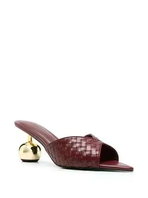 Jw Pei Ellie Braided Sphere-heel Sandals