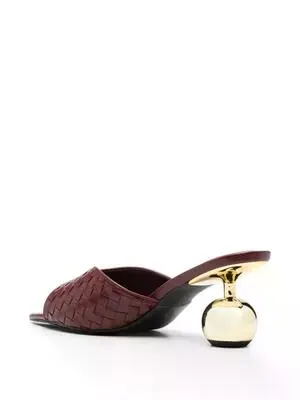 Jw Pei Ellie Braided Sphere-heel Sandals