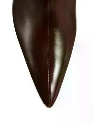 Khaite Sybil Pointed-toe Ankle Boots