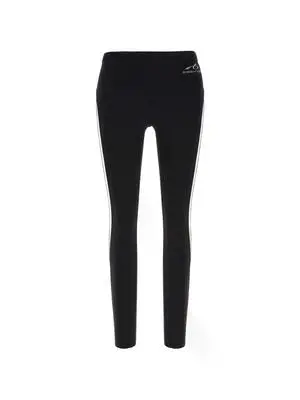 Balenciaga Logo-print Side-stripe Leggings