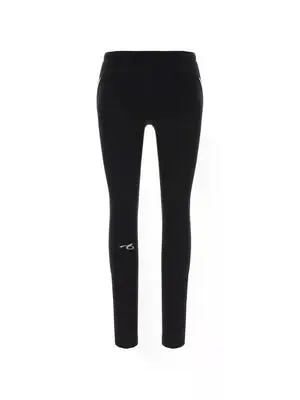 Balenciaga Logo-print Side-stripe Leggings