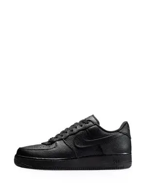 Nike Air Force 1 Lace-up Sneakers - Black