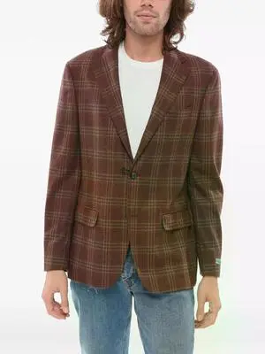 Corneliani Checked-pattern Single-breasted Blazer