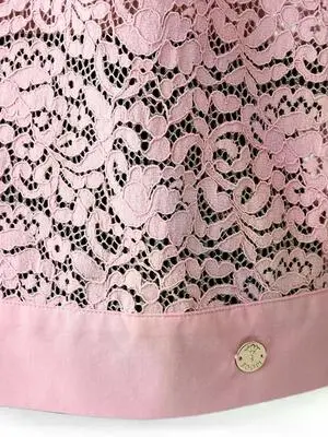 JOOP! Lace Overlay Short Sleeve Shirt