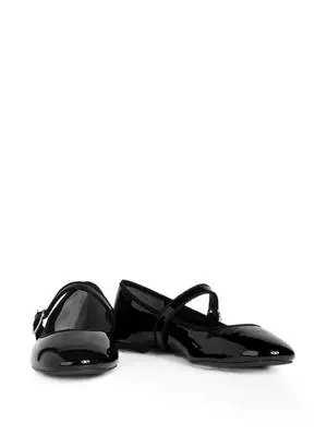 STUART WEITZMAN Alice Buckle-strap Ballet Flats