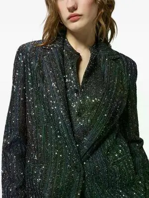 Missoni Sequin-embellished Striped Jacket