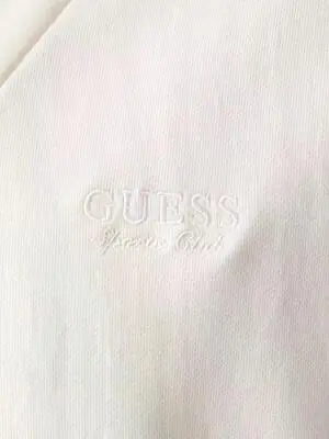 Guess Logo Embroidered Cardigan