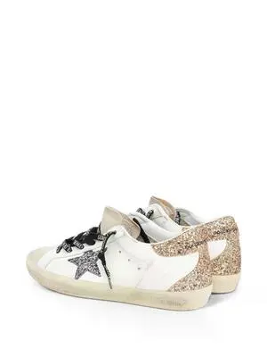 GOLDEN GOOSE Superstar Glitter-star Sneakers