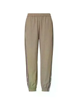 Liu Jo Jogging Pants With Side Tape - Neutrals