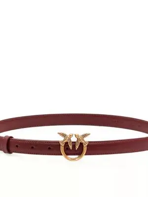 Pinko Love Birds Buckle Leather Belt