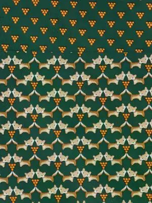FERRAGAMO Fox Print Neck Tie