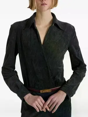 Alberta Ferretti Long-sleeved Bodysuit