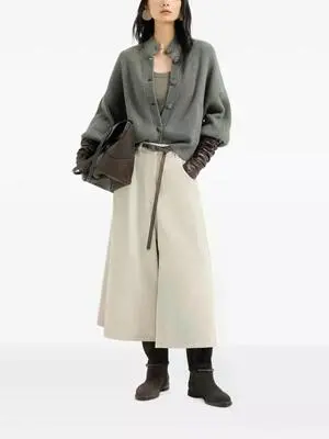 Brunello Cucinelli Ribbed Jersey Tank With Monili