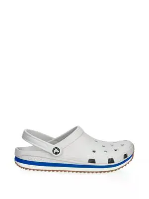 CROCS Runner Perforated-detail Slingback Mules - Grey