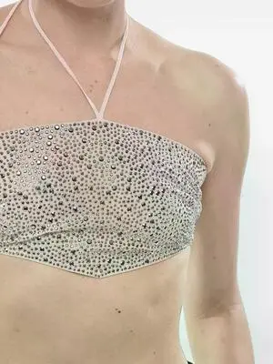 Dsquared2 Crystal-embellished Bandeau Top