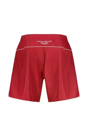 Iceberg Logo-print Piped Swim Shorts
