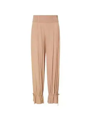 Liu Jo Wide-leg Trousers With Drawstring - Pink