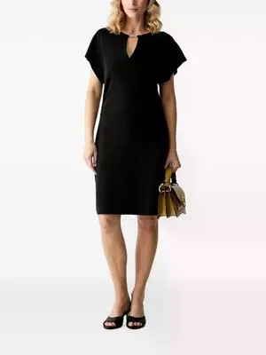 Guess Logo Plaque Mini Dress