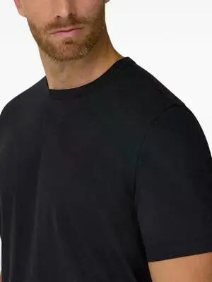 Boggi Milano T-shirt In Diagonal Cotton-blend Jersey B-tech
