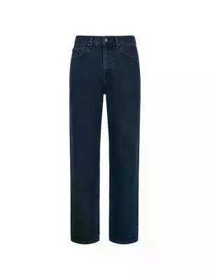 LEVI'S Logo-patch Straight-leg Jeans - Blue