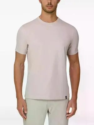 Boggi Milano T-shirt In Diagonal Cotton-blend Jersey B-tech