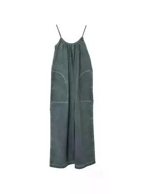 UMA WANG Paul Spaghetti-strap Jumpsuit - Blue
