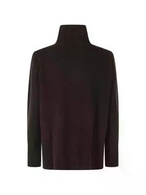 ROBERTO COLLINA Roll-neck Ribbed-trim Sweater