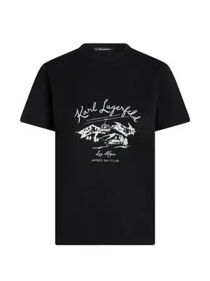 Karl Lagerfeld Graphic T-shirt - Black