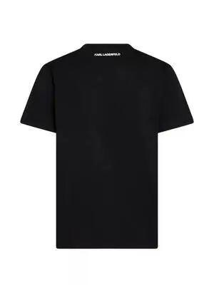 Karl Lagerfeld Graphic T-shirt - Black