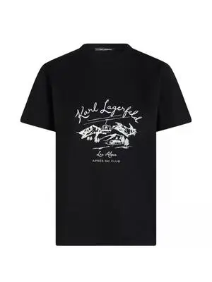 Karl Lagerfeld Graphic T-shirt - Black