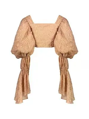 ELLERY Square-neck Top - Pink