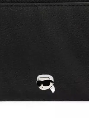 Karl Lagerfeld Small Ikon Pebble Bi-fold Wallet