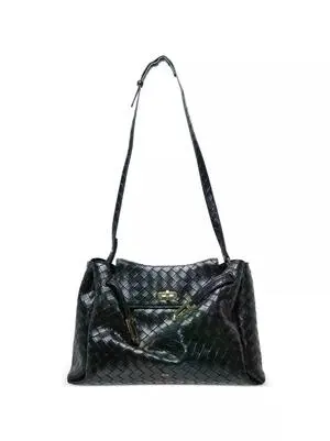 Jw Pei Rhea Woven Shoulder Bag - Black