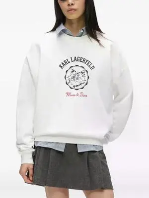 Karl Lagerfeld Ikon Choupette Muse Sweatshirt