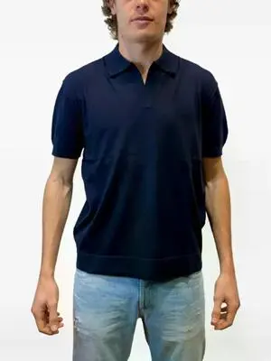 Paolo Pecora Spread Collar Shirts For Men