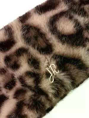 Joseph Ribkoff Faux-fur Leopard Print Headband