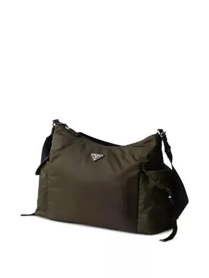 Prada Re-nylon And Leather Explore Bag - Green