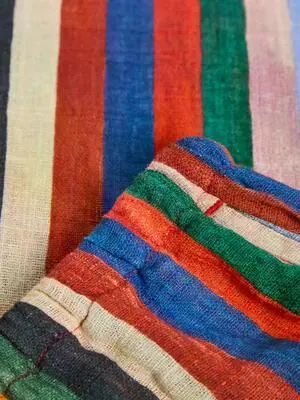 Staud Artist Stripe Drawstring Trousers