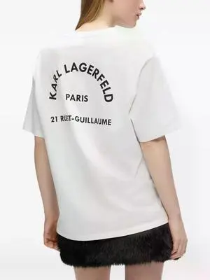 Karl Lagerfeld Rue St-guillaume Logo T-shirt