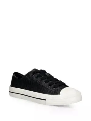 Guess Carey Monogram Pattern Low-top Sneakers